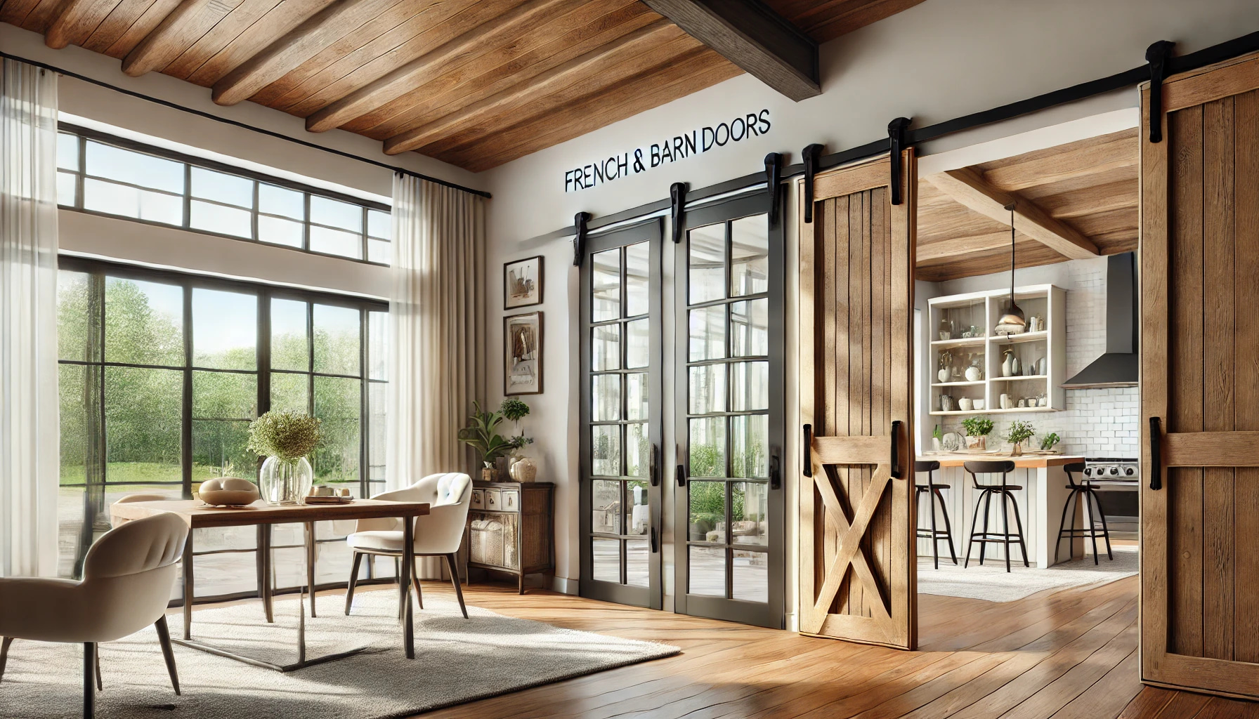 French & barn doors - RD Group Service